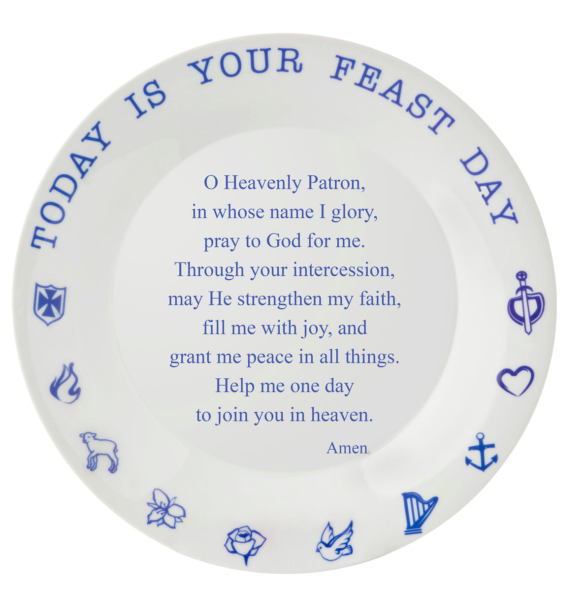 Feast Day Plate – Pio Prints